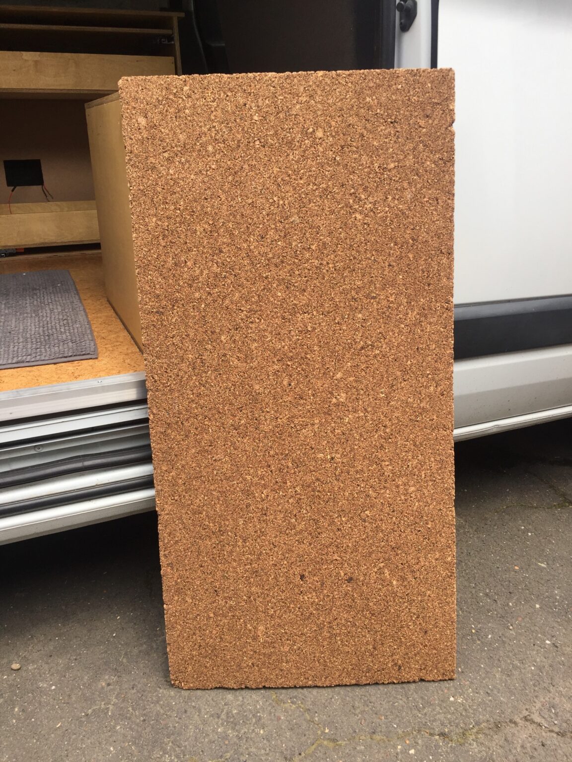 Dämmkork Platten - Vans of Germany